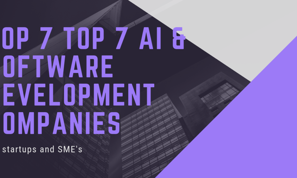Top 7 AI and software development companies