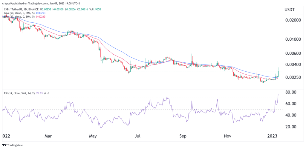 CKB Price Prediction: Nervos Network is Ripe for a Pullback - Global ...